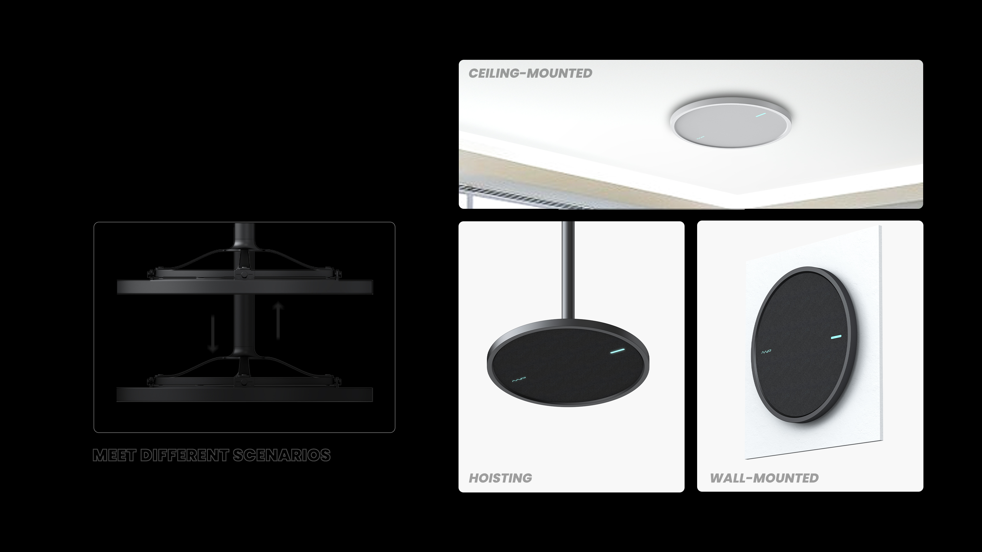 If Design Mnp Linkear Ceiling Microphone Array 