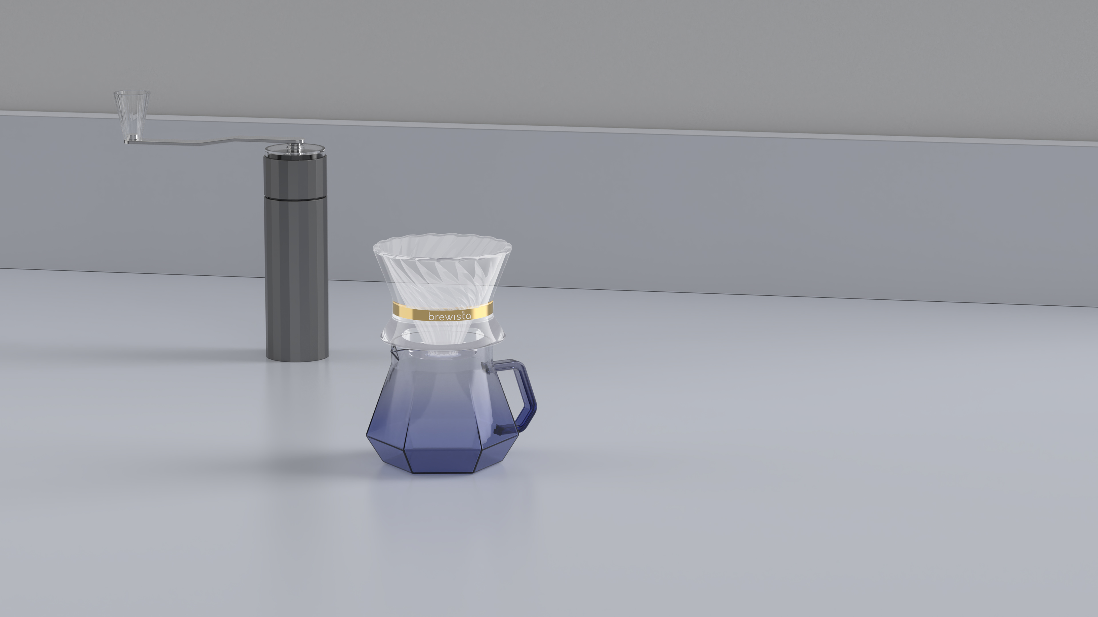 iF Design - Brewista Artisan Tornado Duo Glass Dripper 1-2cups