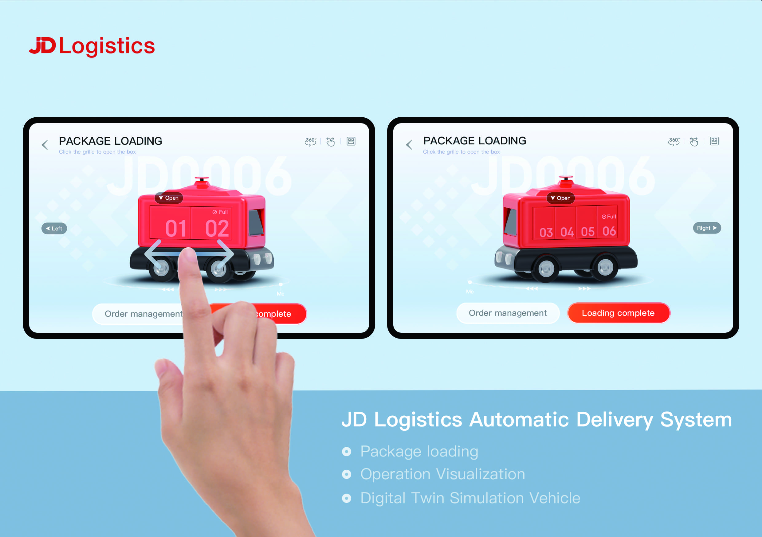 iF Design - Logistics Autonomous Delivery System