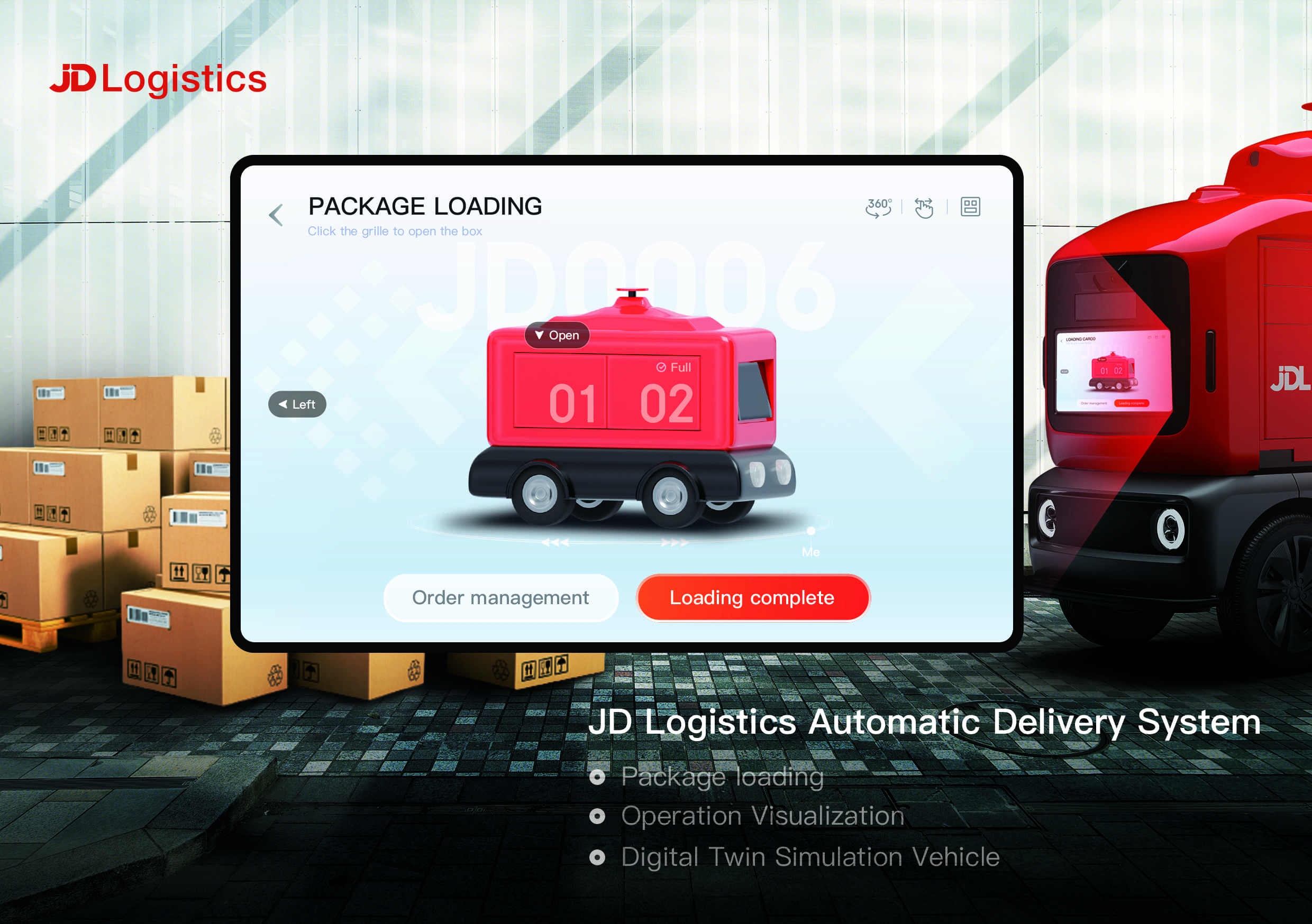 iF Design - Logistics Autonomous Delivery System