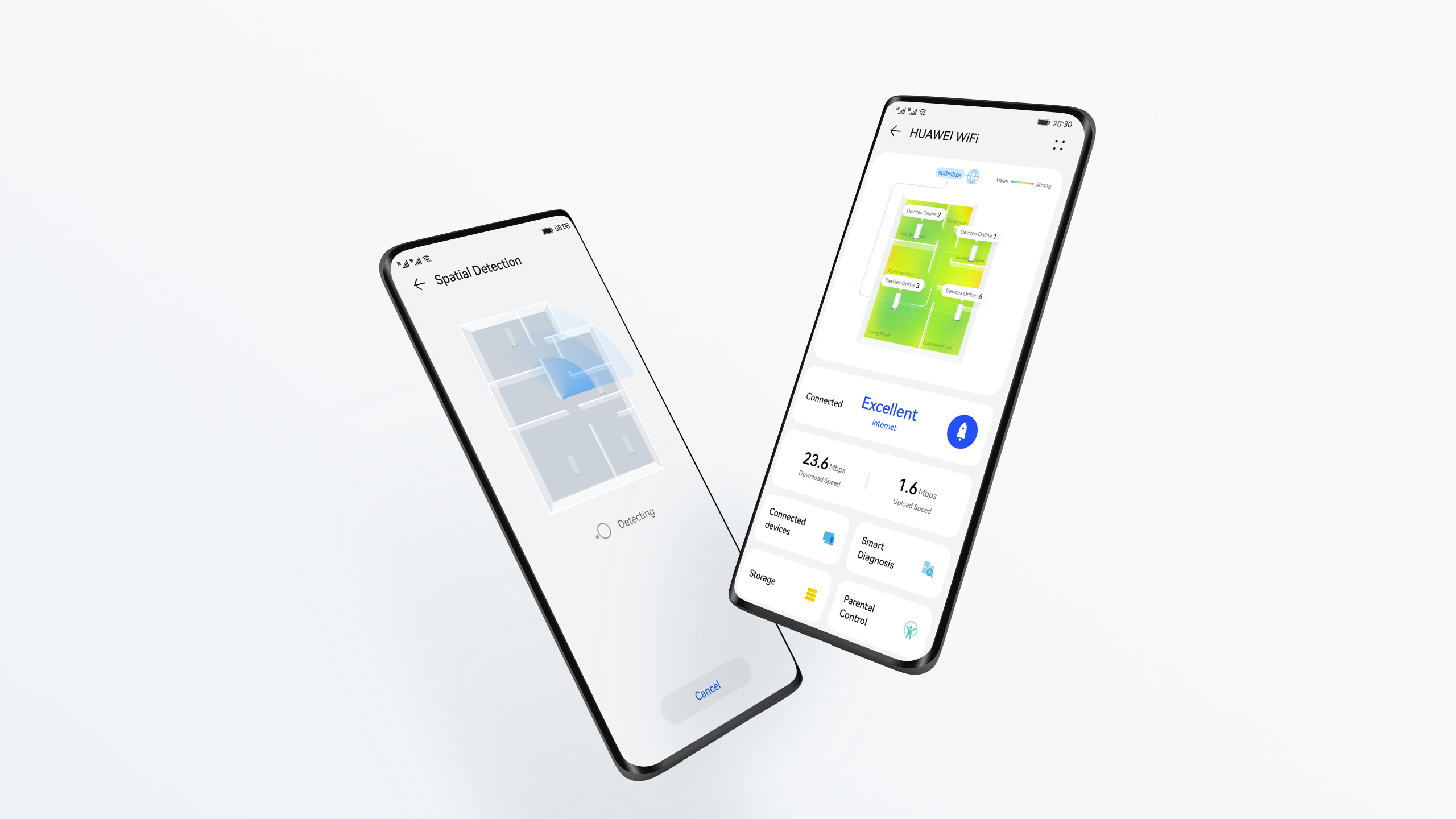 iF Design - HUAWEI Signal Coverage Map