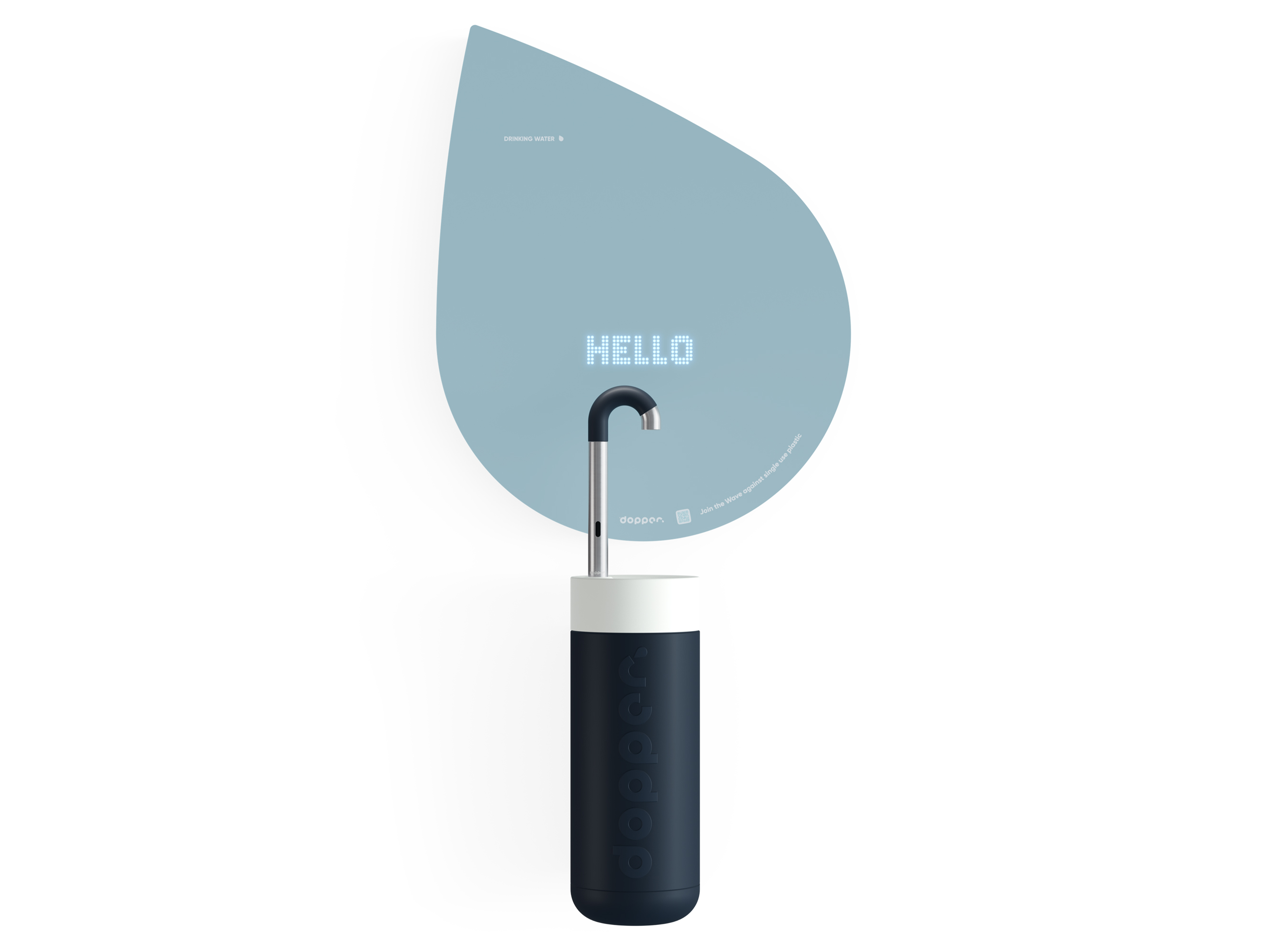 iF Design - Dopper Water Tap - designed to change behaviour