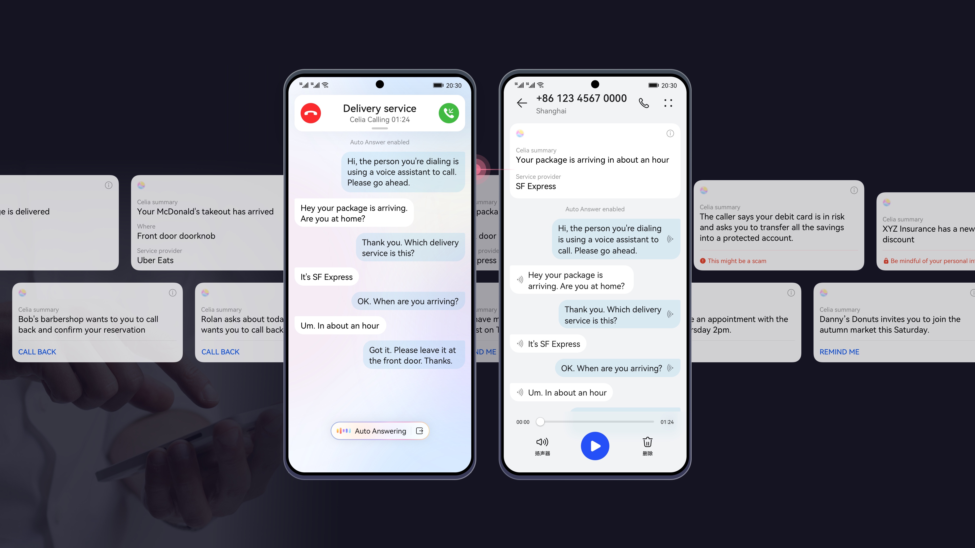 iF Design - Huawei Celia Call - Your Calling Assistant