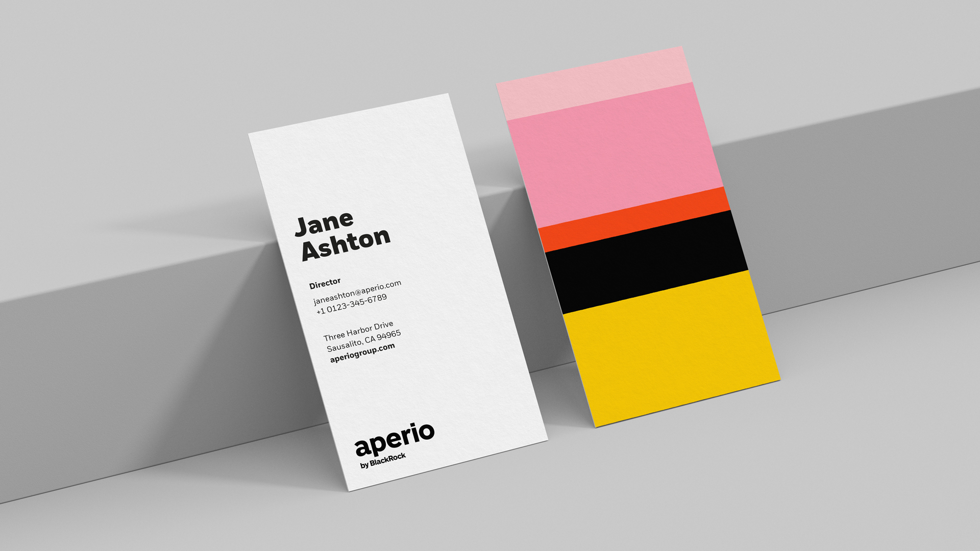 iF Design - Aperio by BlackRock - Acquisition Rebrand