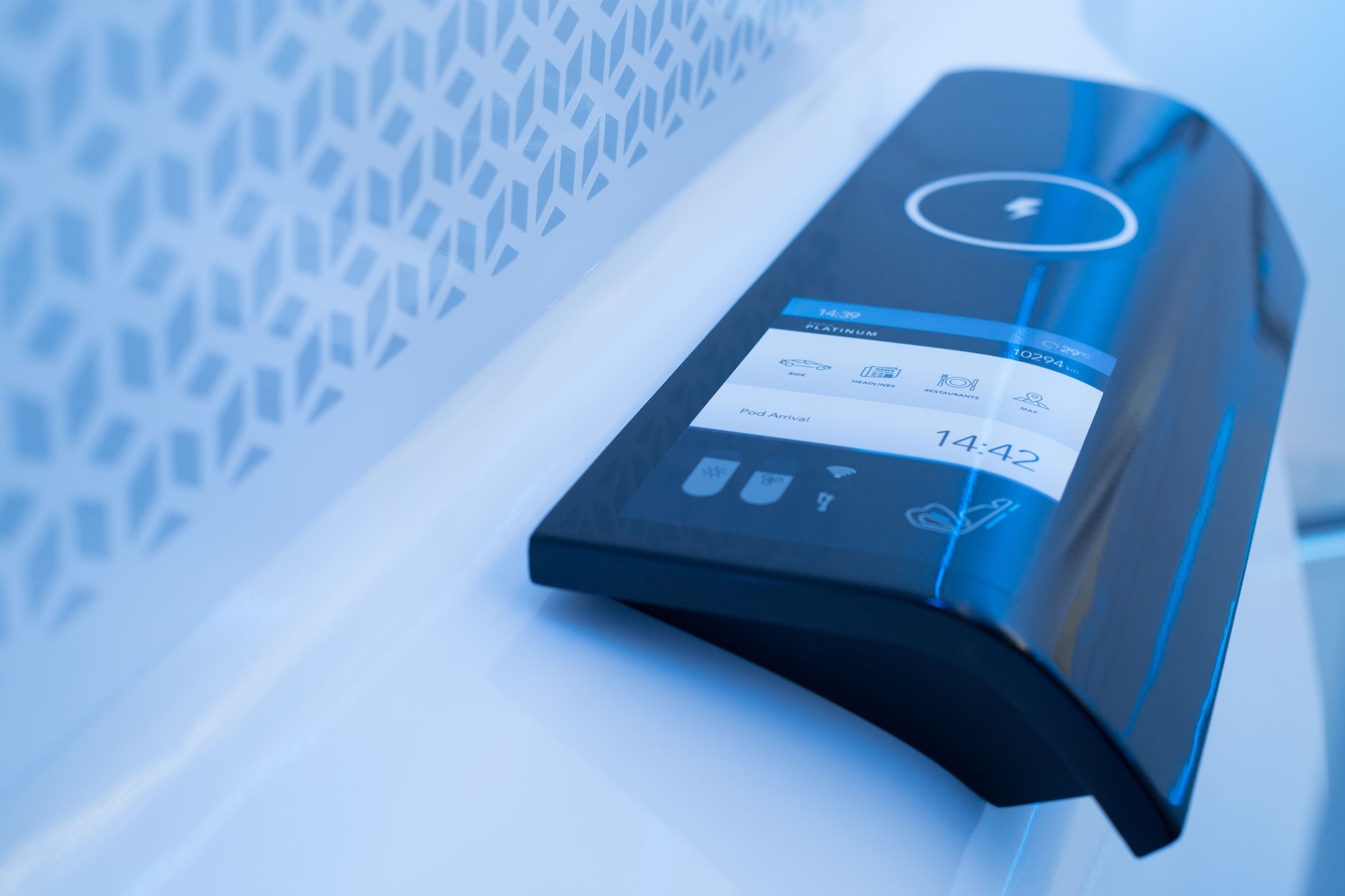 iF Design - Virgin Hyperloop One Prototype Interior Design