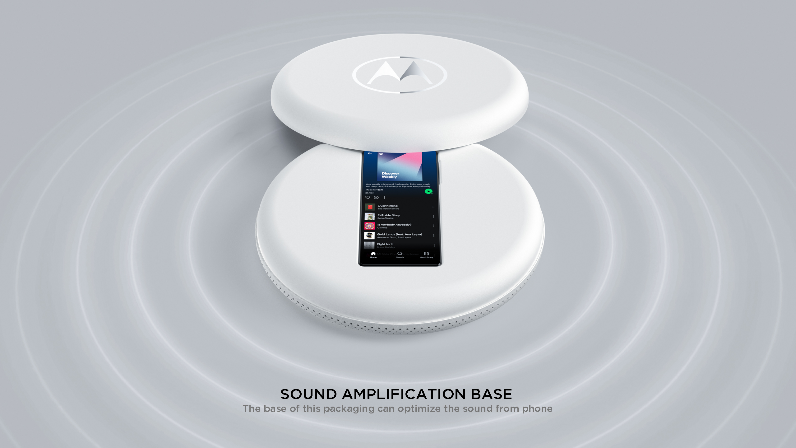 iF Design - Motorola Phone Packaging - Frisbee and Loudspeaker