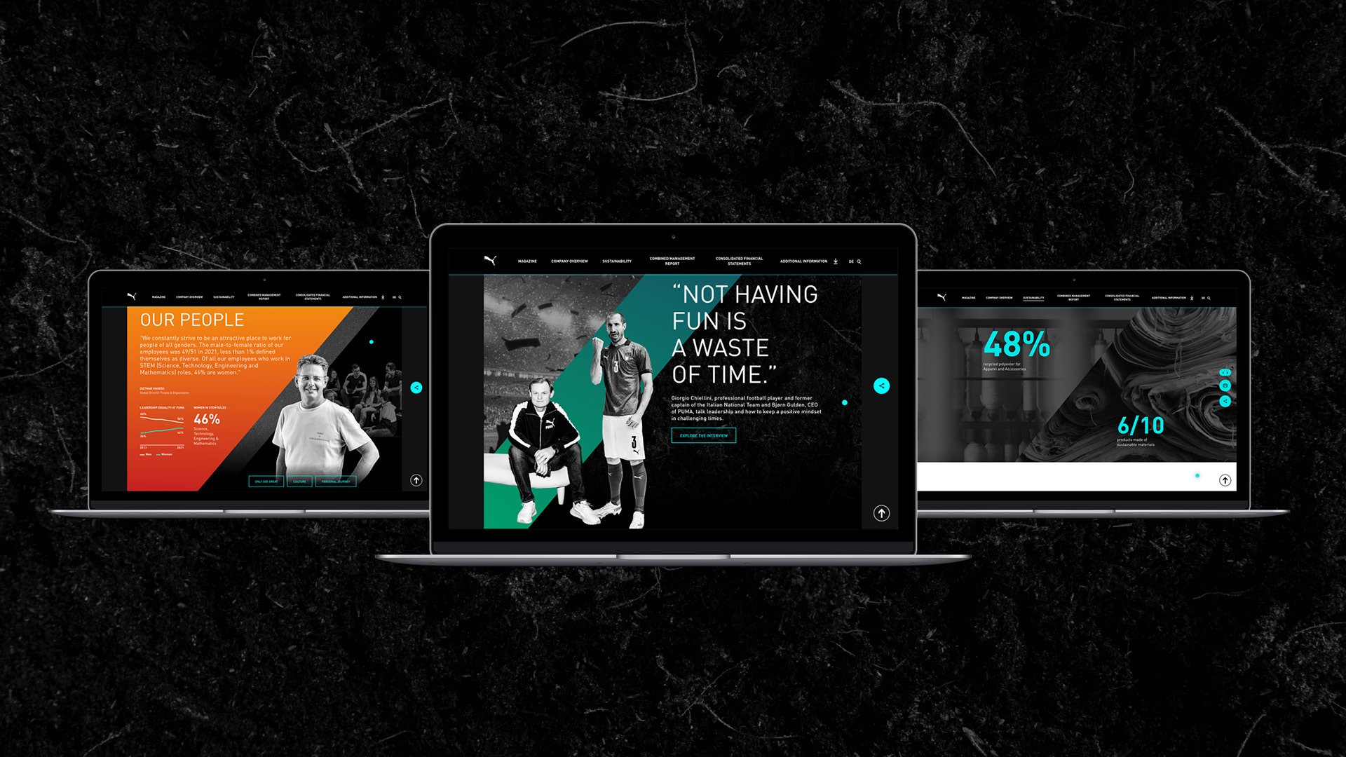 iF Design - PUMA SE - Online Annual Report 2021