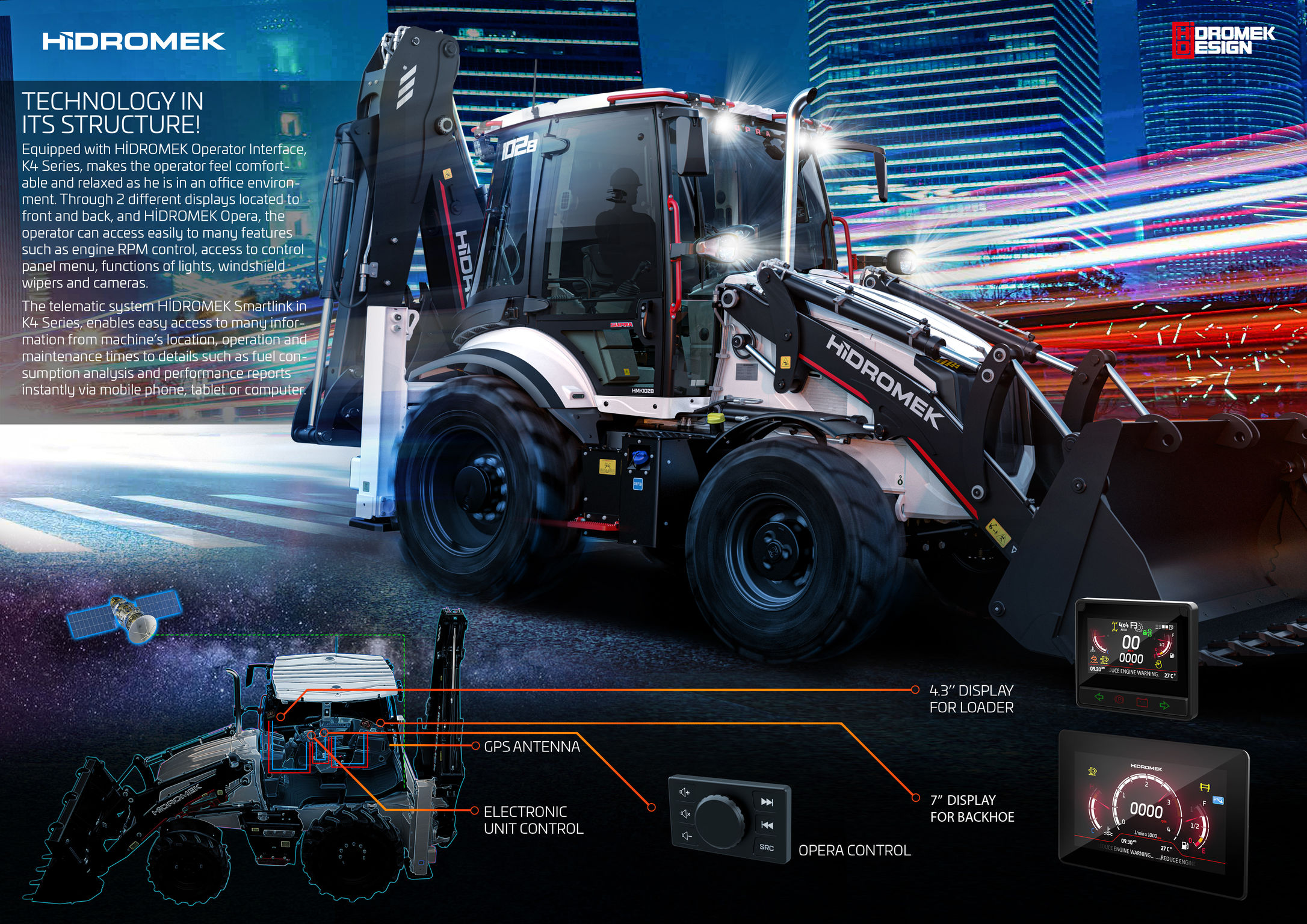 iF Design - Hidromek K4 Series