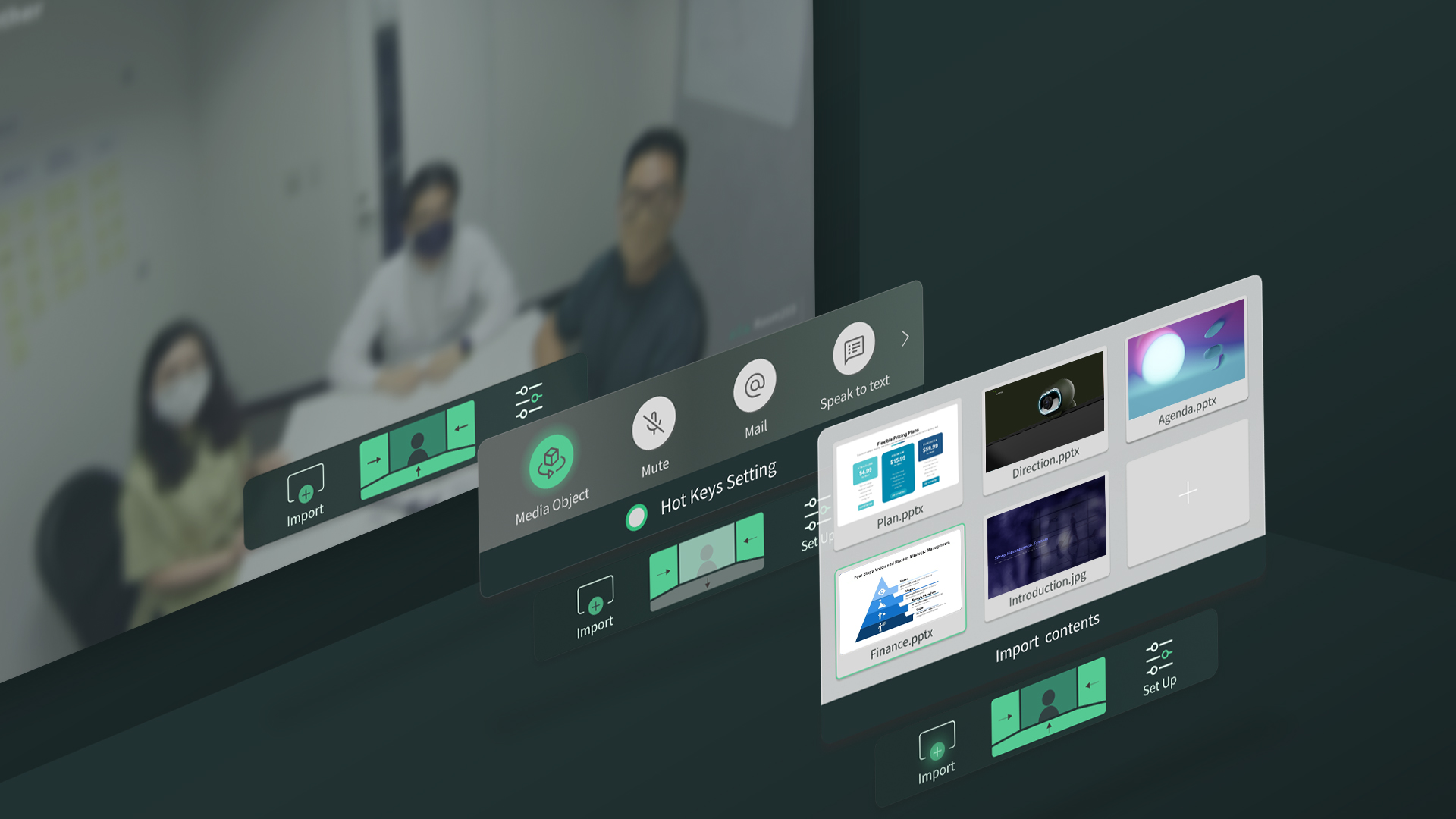 iF Design - Virtual Huddle UI