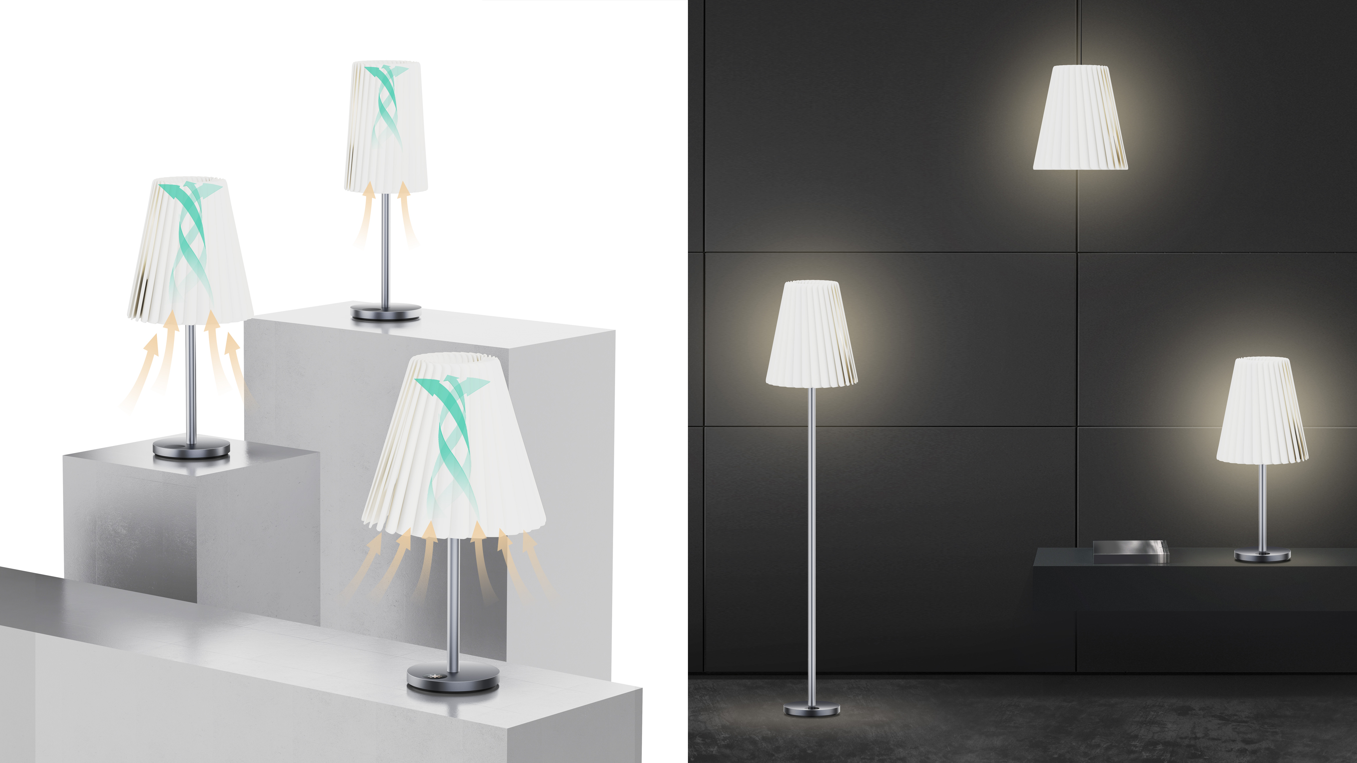 iF Design - Air purification lamps