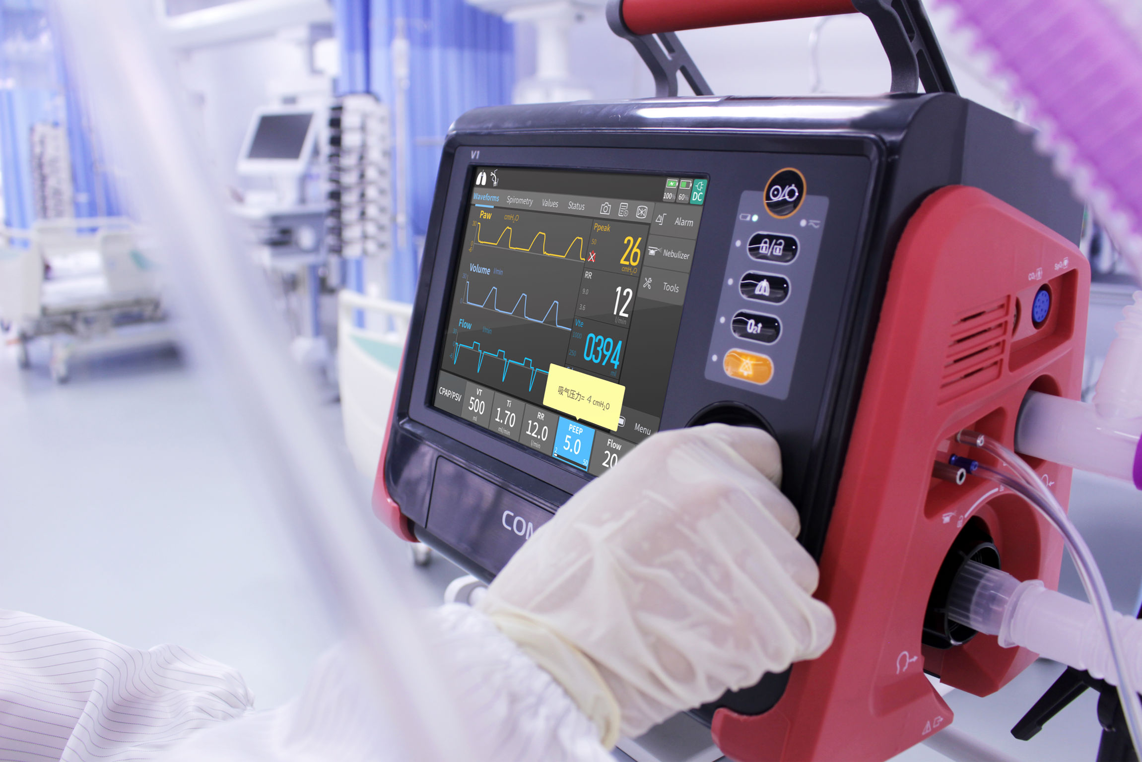 iF Design - Emergency and Transport Ventilator