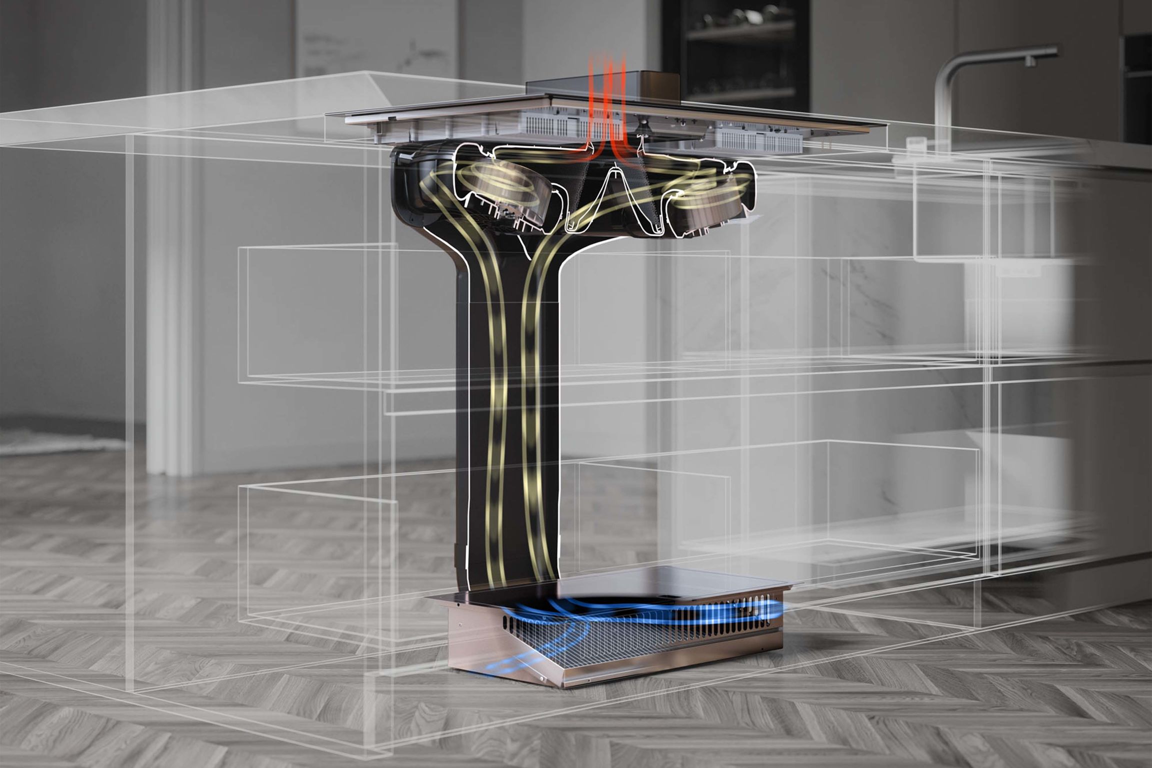 iF Design - ASKO Elevate™ induction hobs with integrated extraction