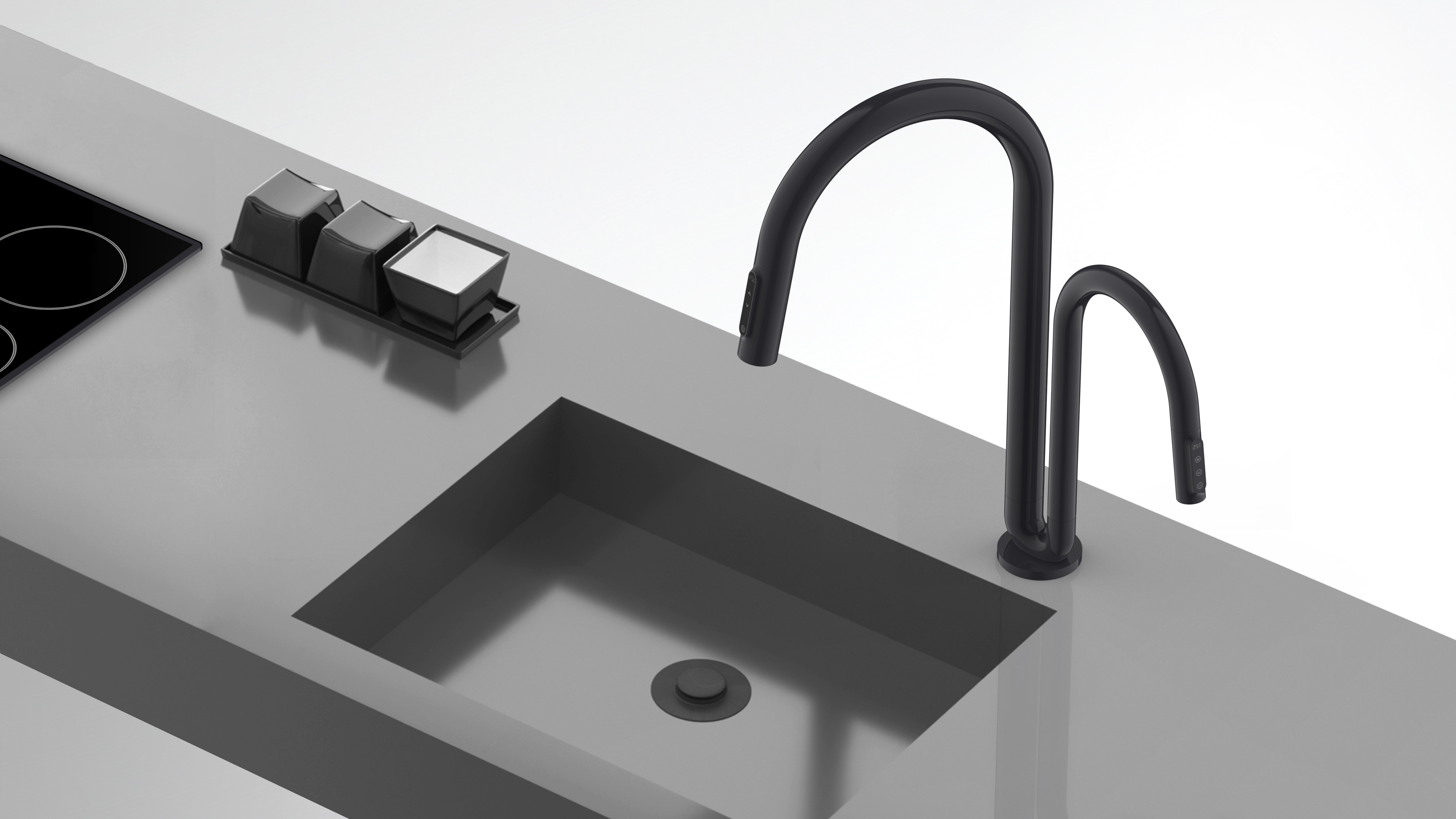 iF Design - Milan-multi-function kitchen mixer