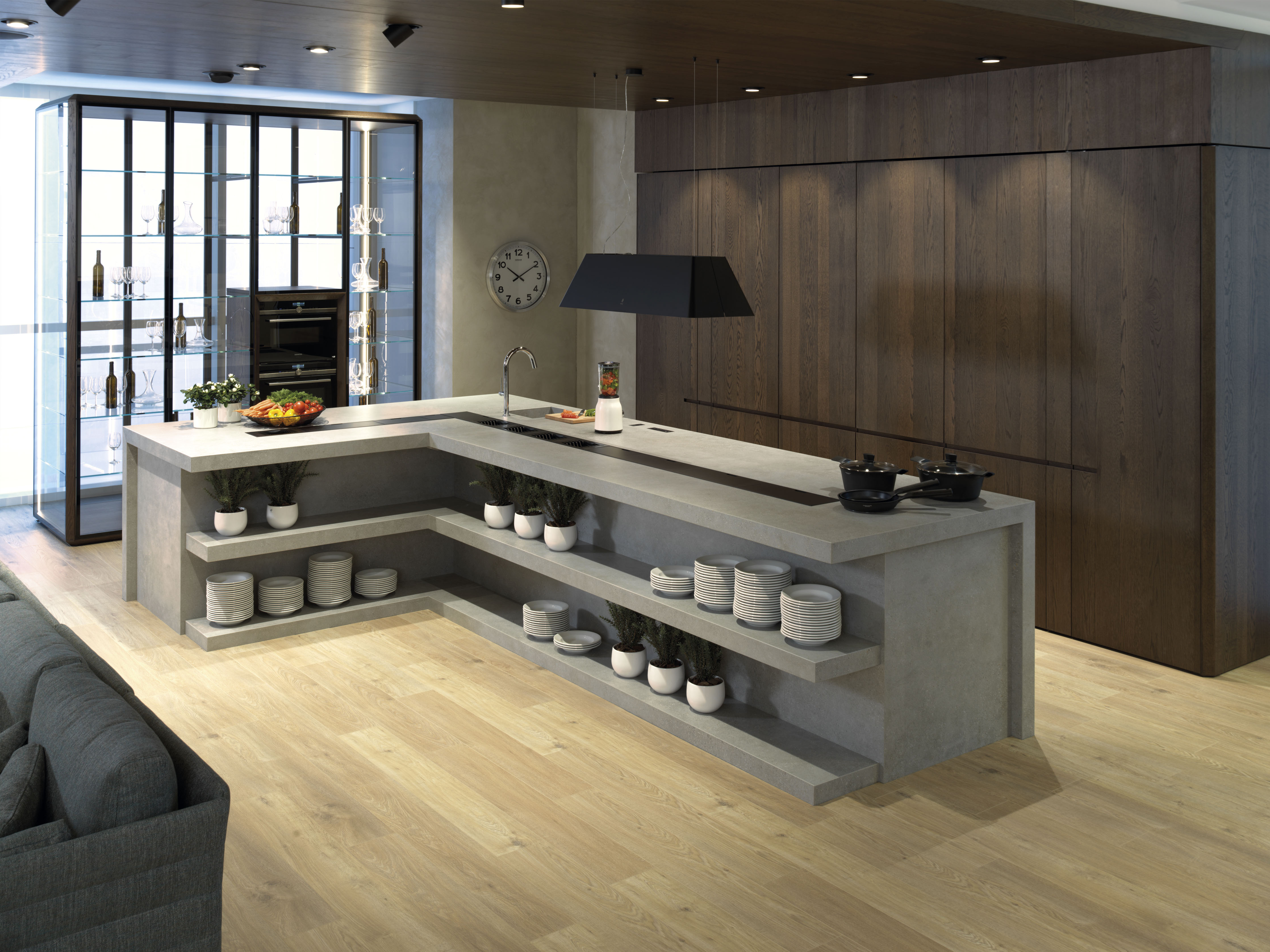 iF Design - Invisible cooktop with dual inductive technology