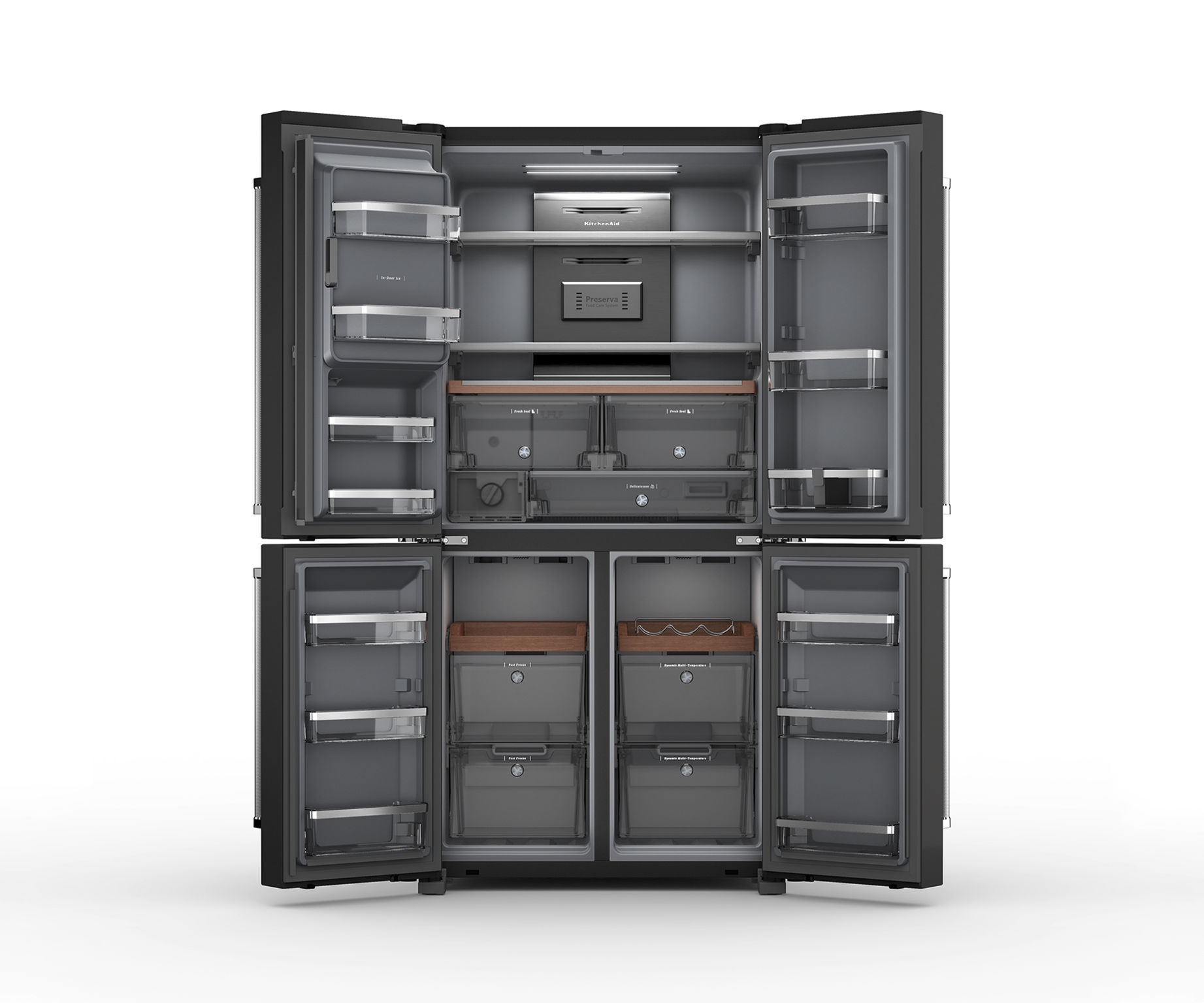 iF Design - KitchenAid 4 Door Fridge Freezer