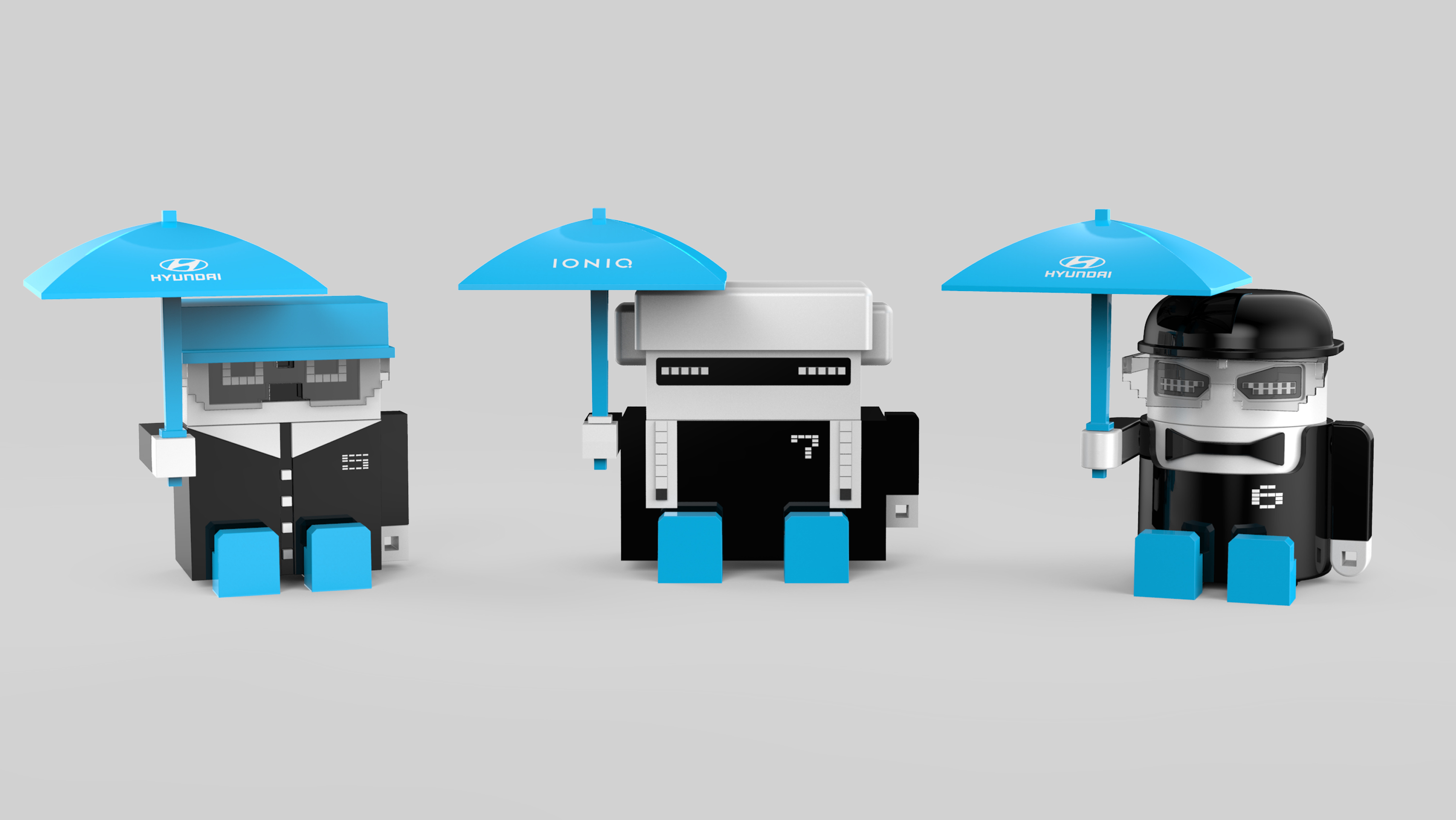 iF Design - IONIQ Lifestyle Character Items