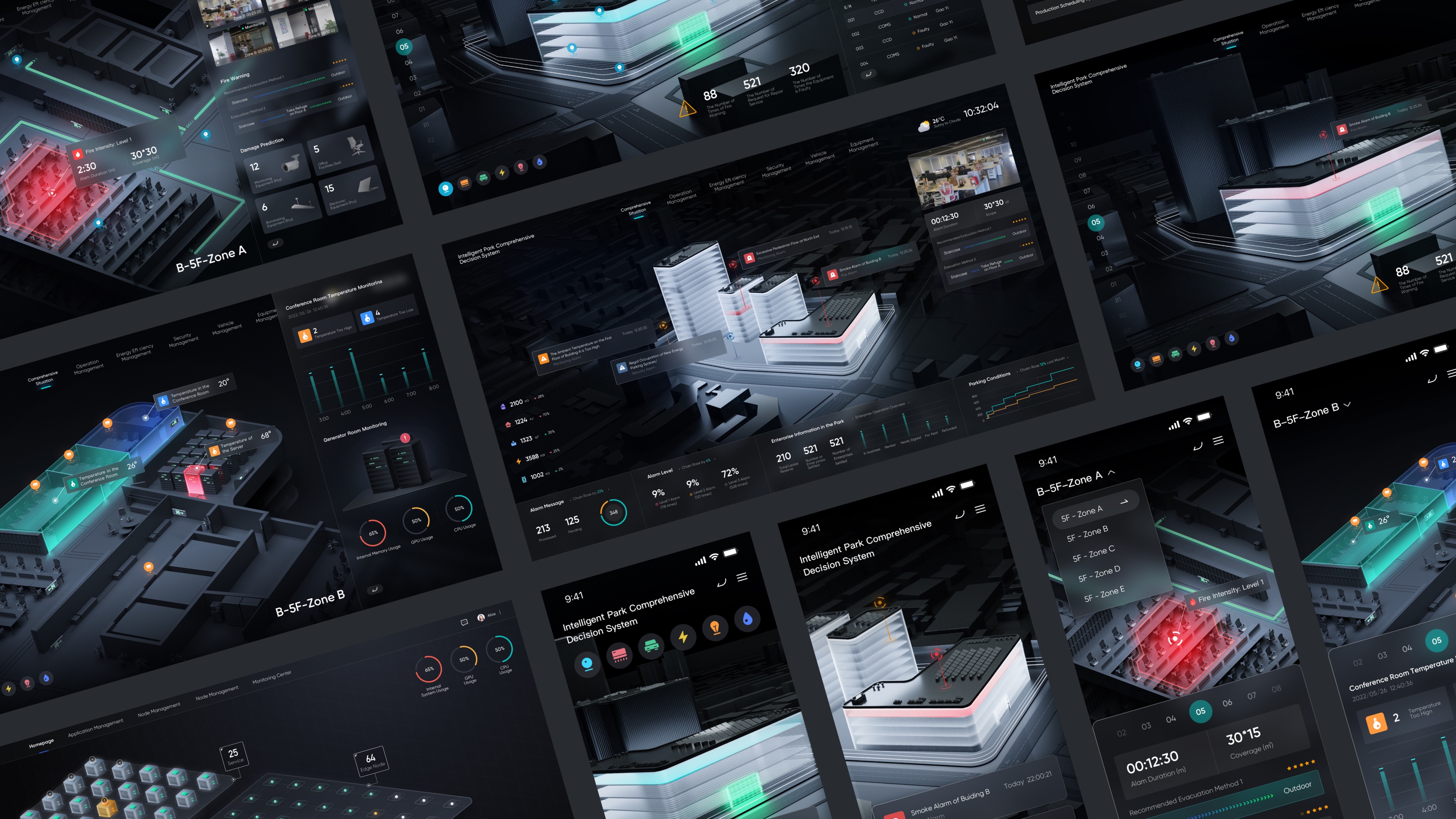 iF Design - AIOT- intelligent park integrated decision system