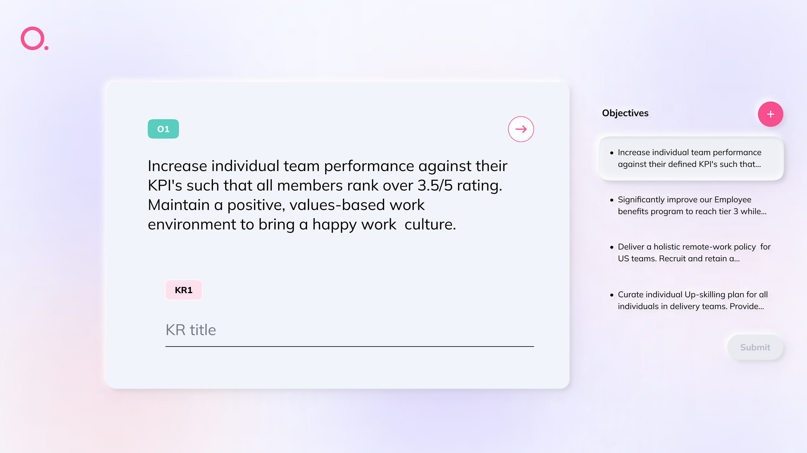 iF Design - Ayraa: The Intelligent Enterprise OKR Platform