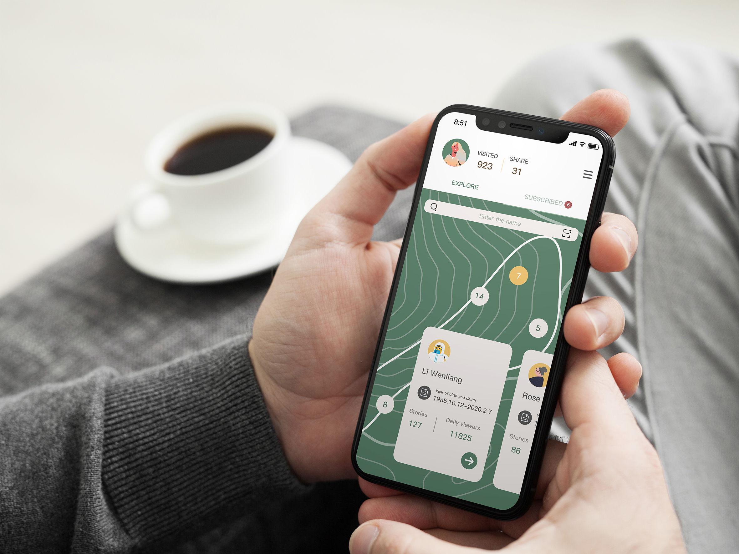 iF Design - Bell Tolls - an APP to commemorate the dead
