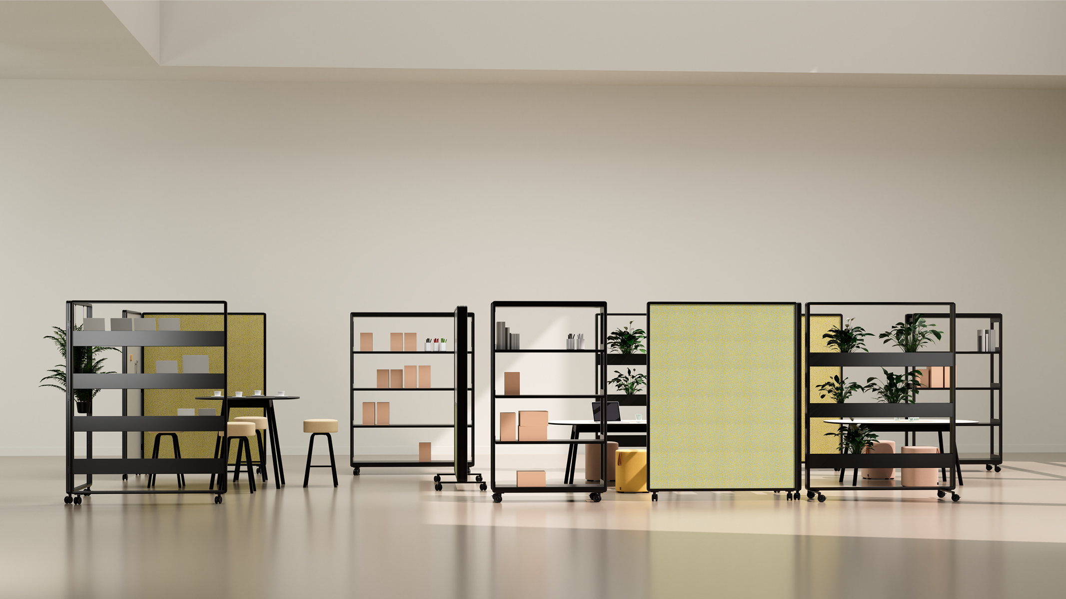 iF Design - Patio - open office space organizer