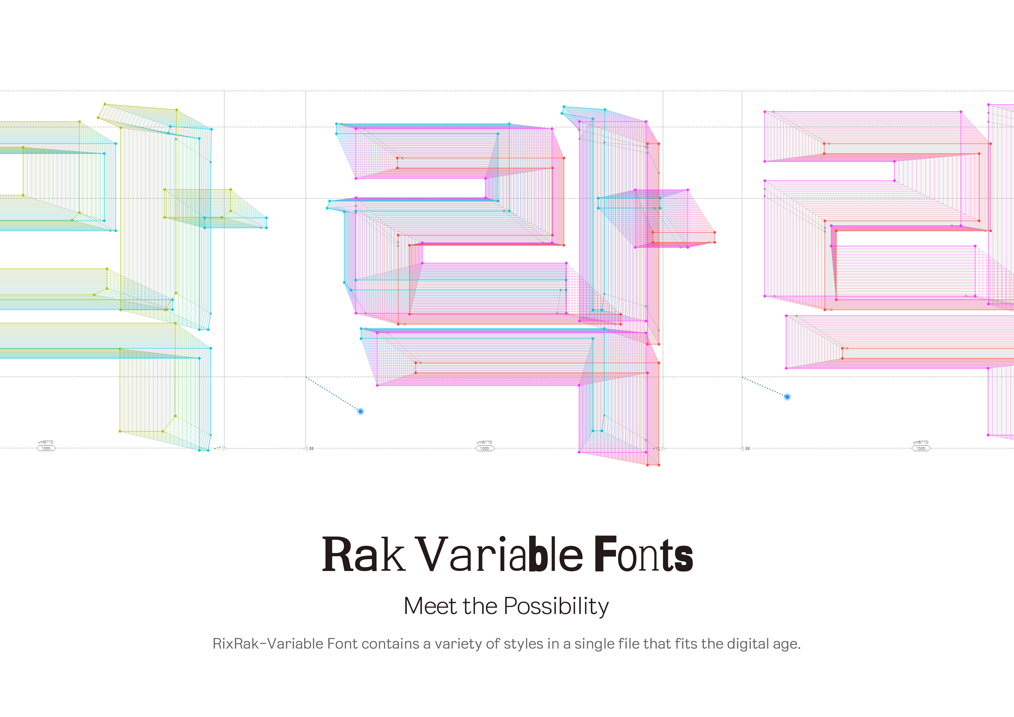 iF Design - RixRak Variable Font